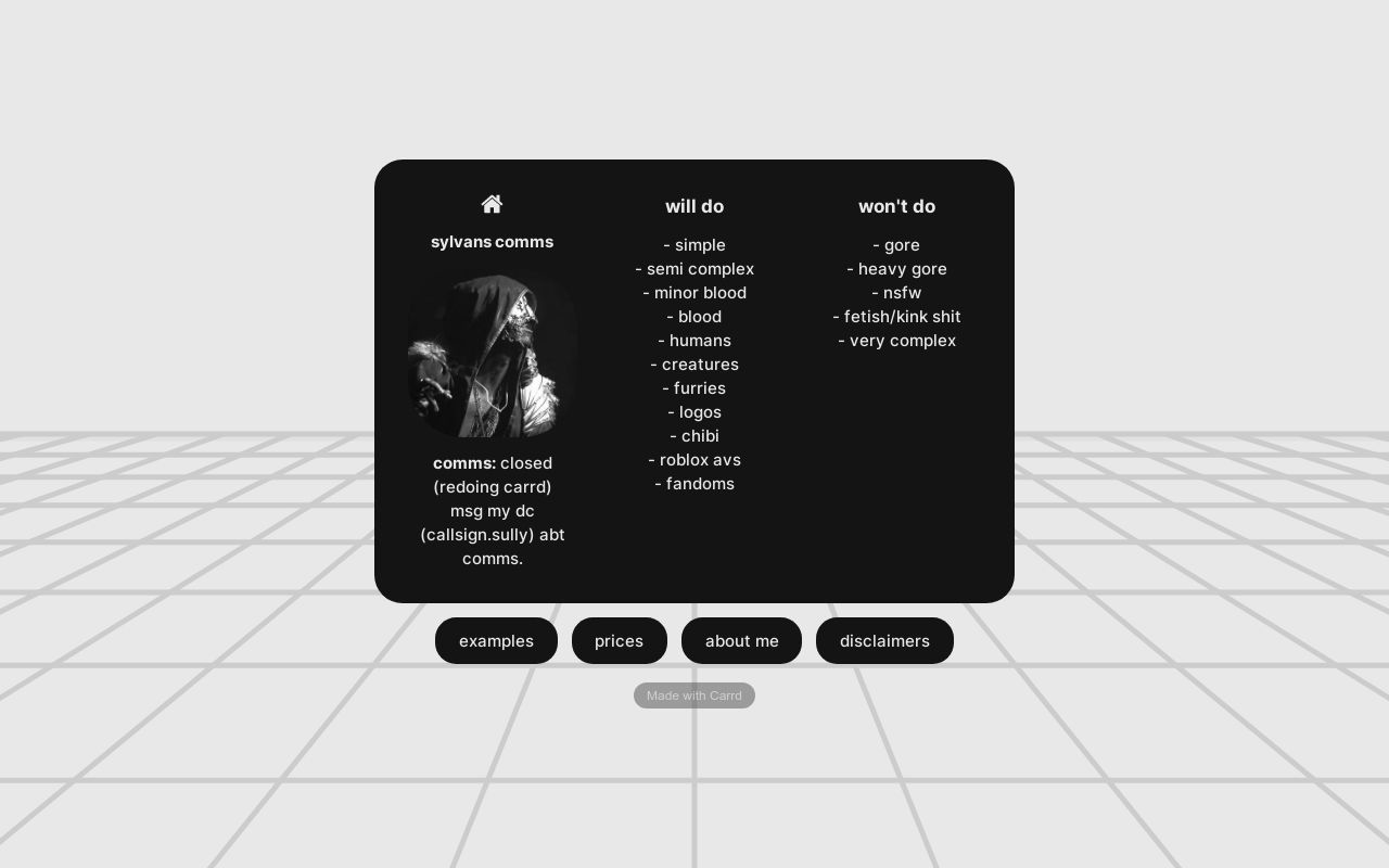 sylvan's commissions